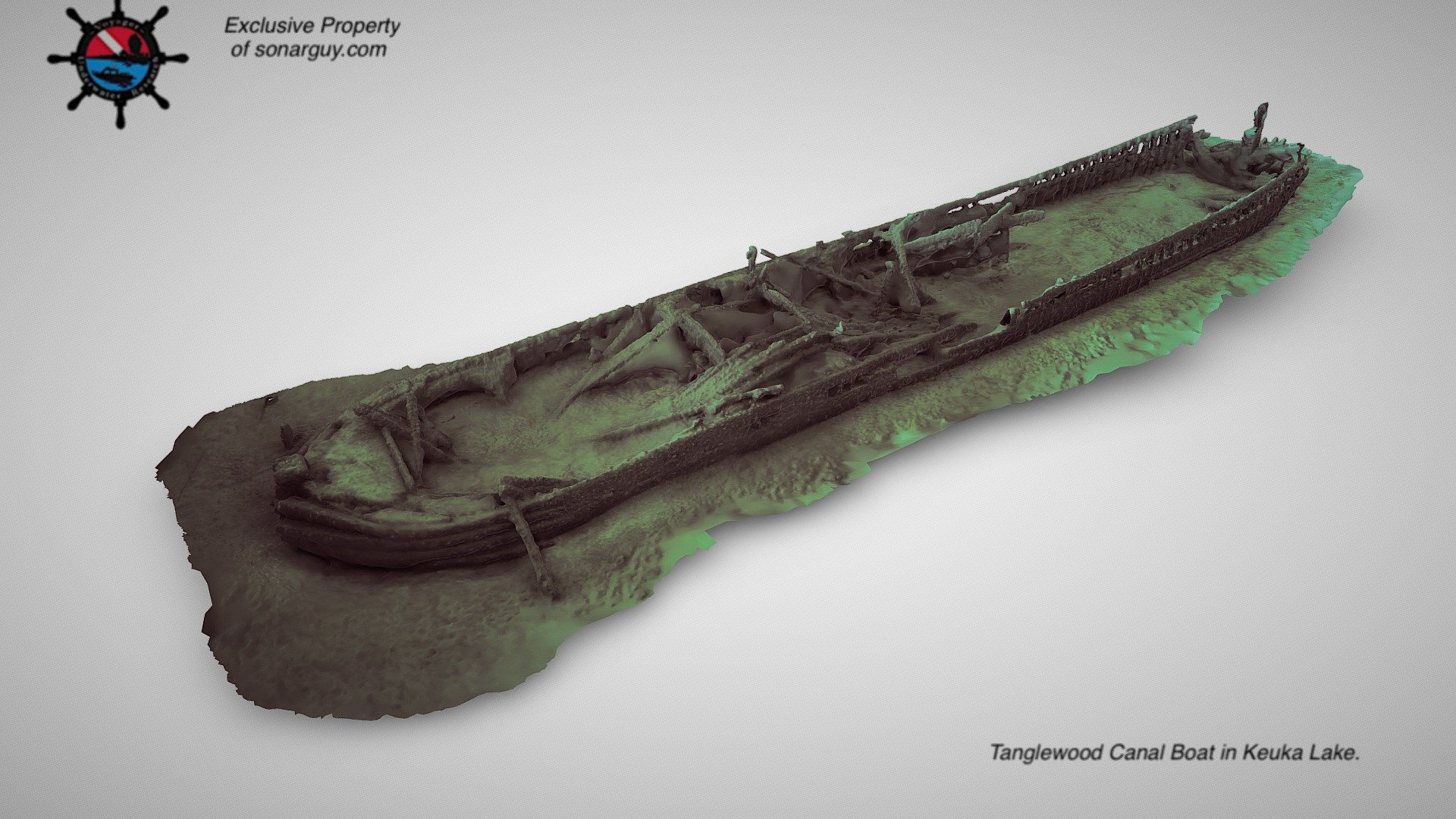 Tanglewood Canal boat - Keuka Lake - 3D model by Capt. Tim Caza (@Capt ...