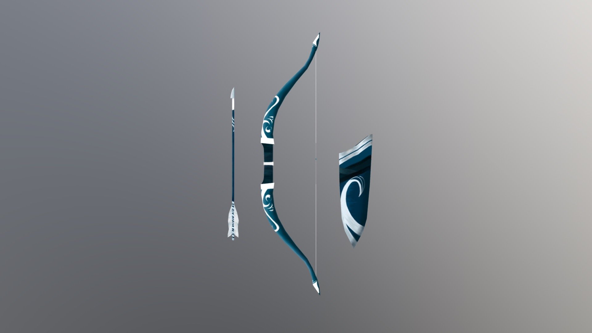 Arco e flecha/ Archery - 3D model by larybrandao [45247a3] - Sketchfab