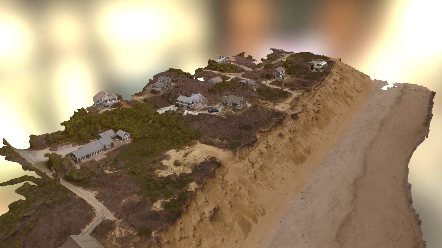 Cape Cod Beach Erosion - 3D model by PhotoFlight Aerial Media ...