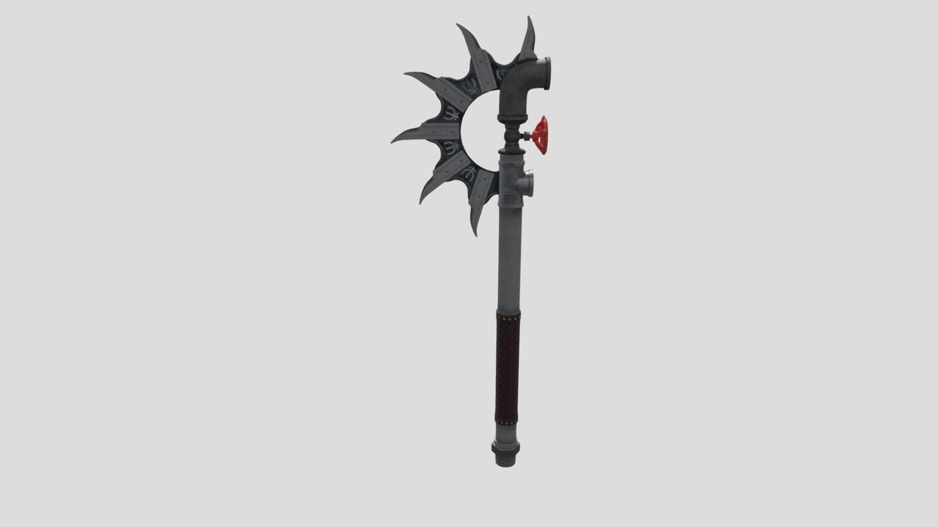 Weapon_Axe - 3D model by IACG [4526197] - Sketchfab