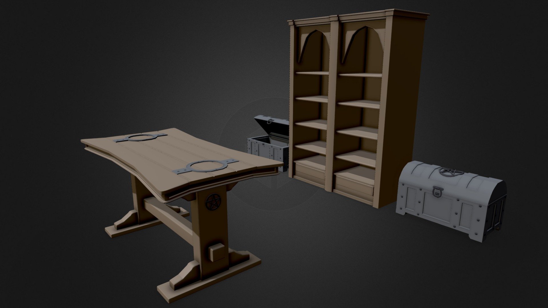 Ritual Room - SGD 114 Furniture - Download Free 3D model by ...