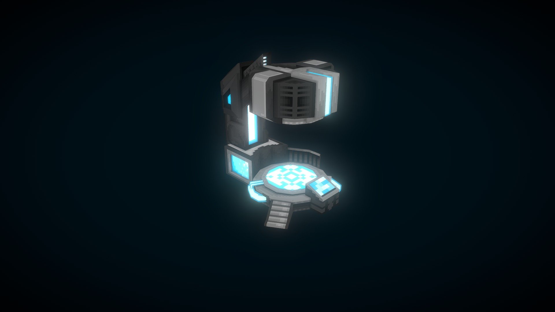 Teleporter - 3D model by dinguyen (@nd1489) [45284ff] - Sketchfab