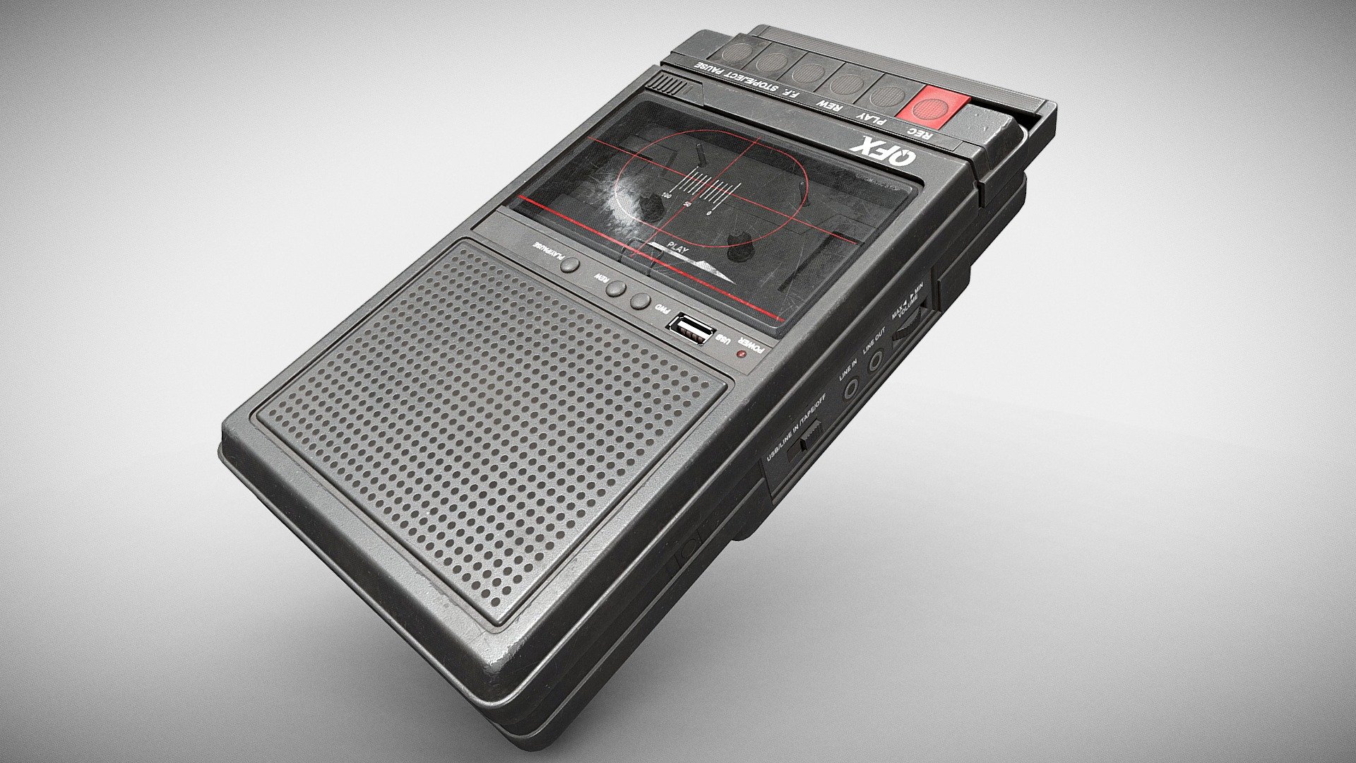 Cassette Recorder - Buy Royalty Free 3D model by Slava Izvekov ...