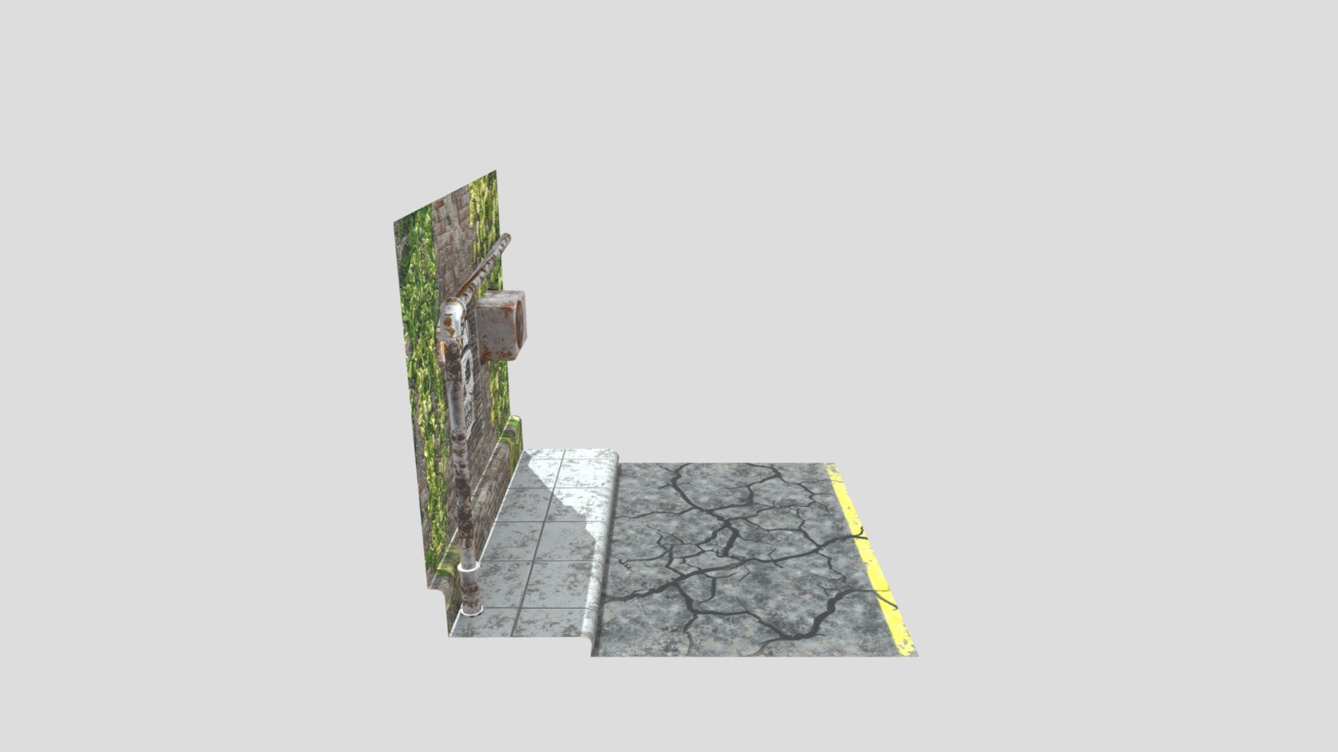 Alley Way - 3D model by JohnKlous [452d683] - Sketchfab
