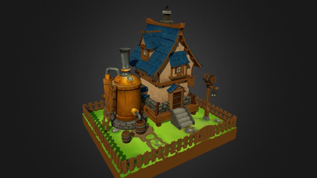 Brewery - 3D model by Debashis Nansi (@XxXander) [452dfd2] - Sketchfab