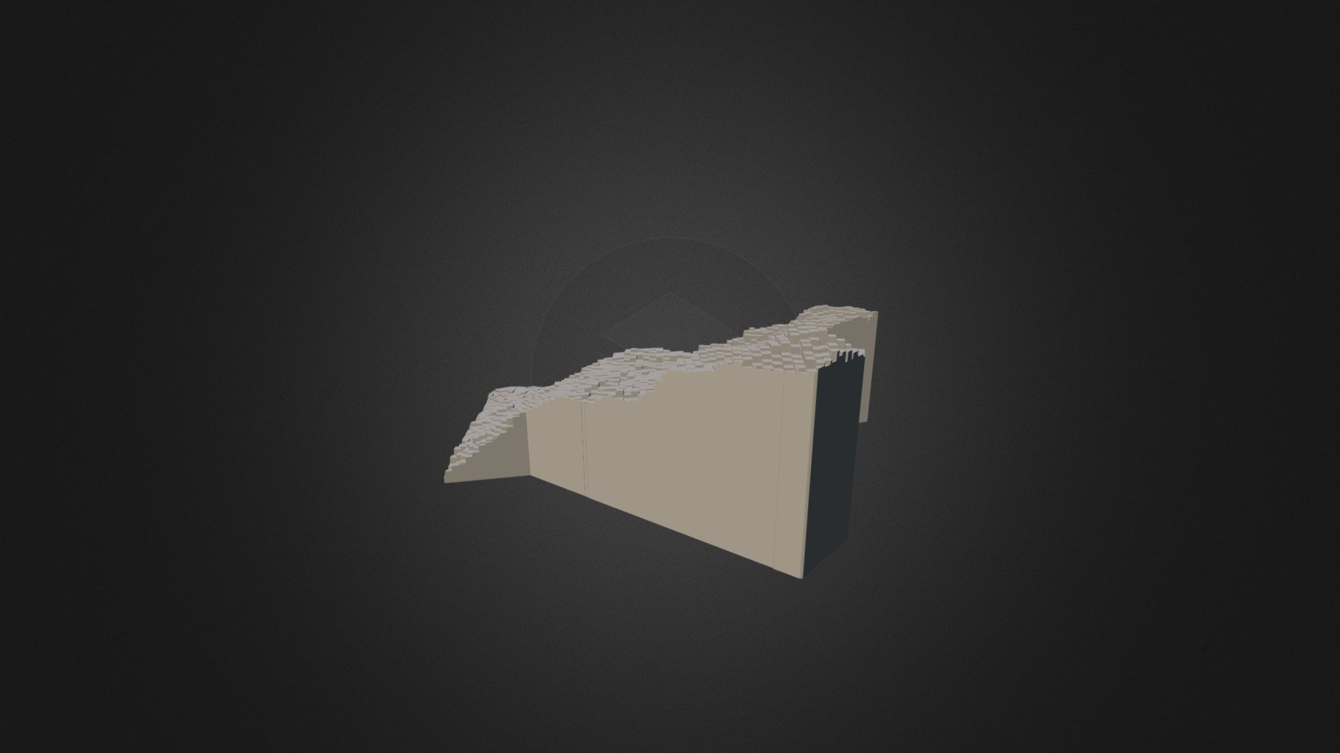 Pixel Landscape - 3D model by RendeRboy [452e17f] - Sketchfab