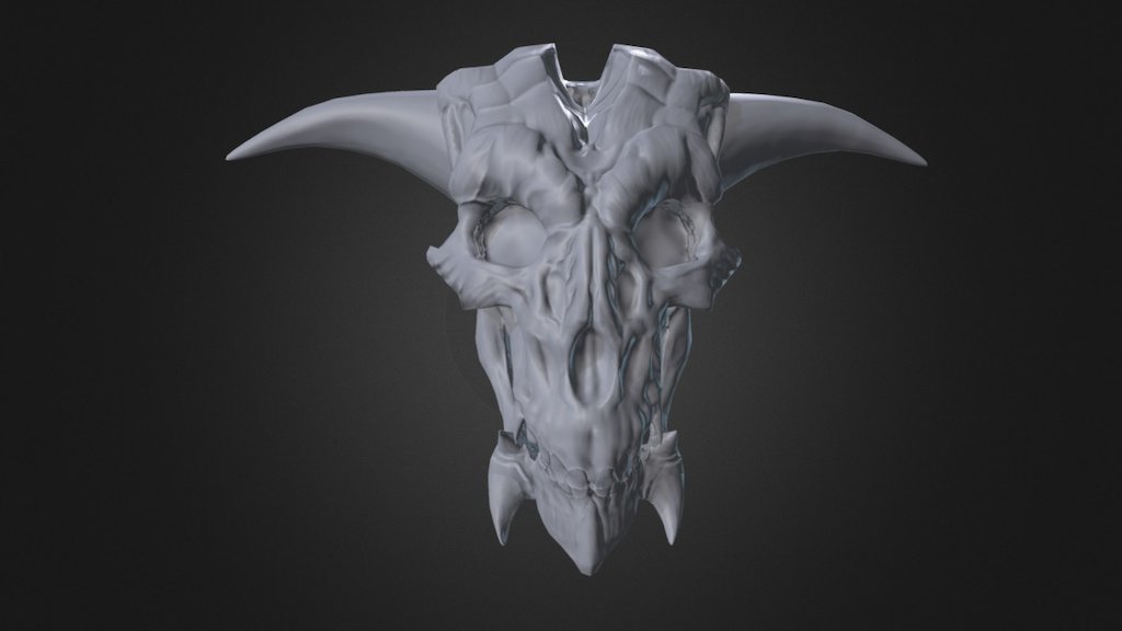 Doom Skull - 3D model by ScionStudios [452fdd3] - Sketchfab