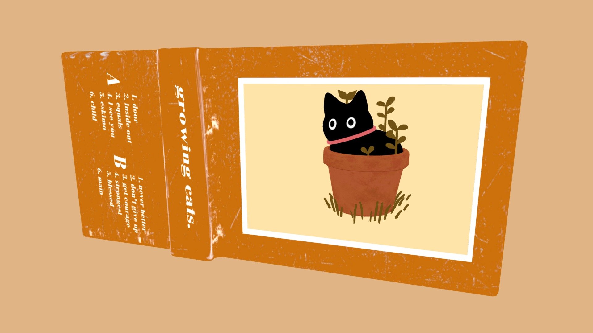 Growing cats - 3D model by Tomoe_512 [45303a9] - Sketchfab