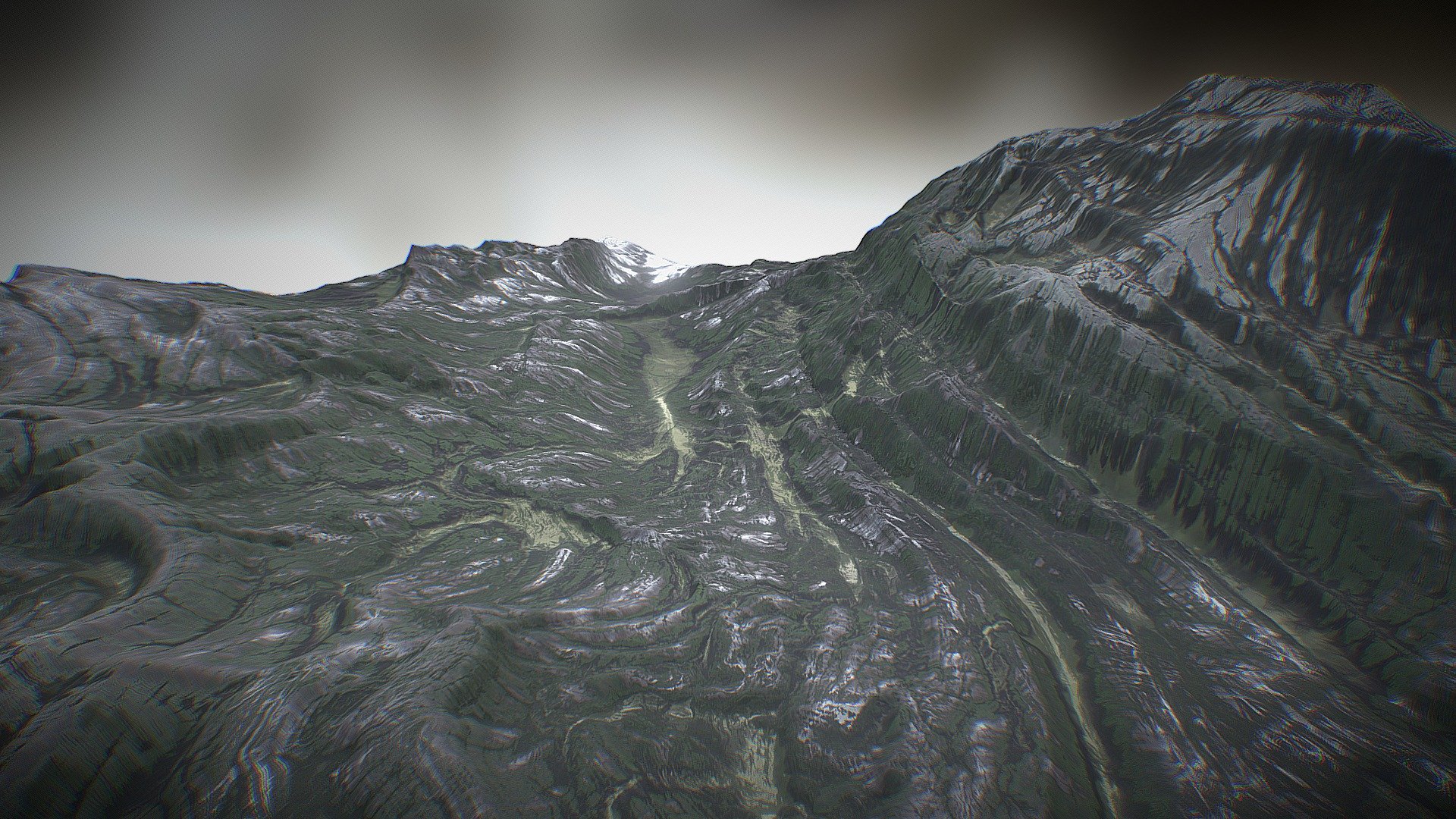 GeoGlyph Satellite Color Tables Example - 3D model by quadspinner ...