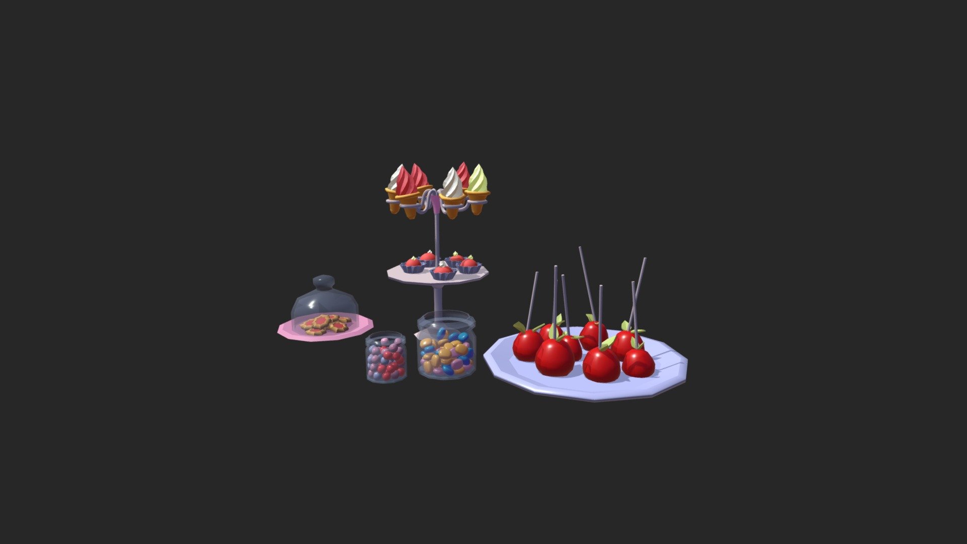 Candy - 3D model by finippa [45341d4] - Sketchfab