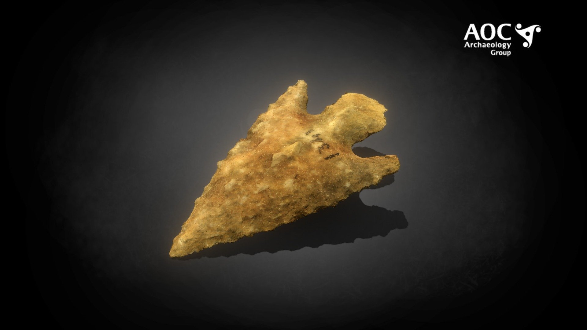 Arrowhead - 3D model by AOC Archaeology Group (@aocarchaeology ...