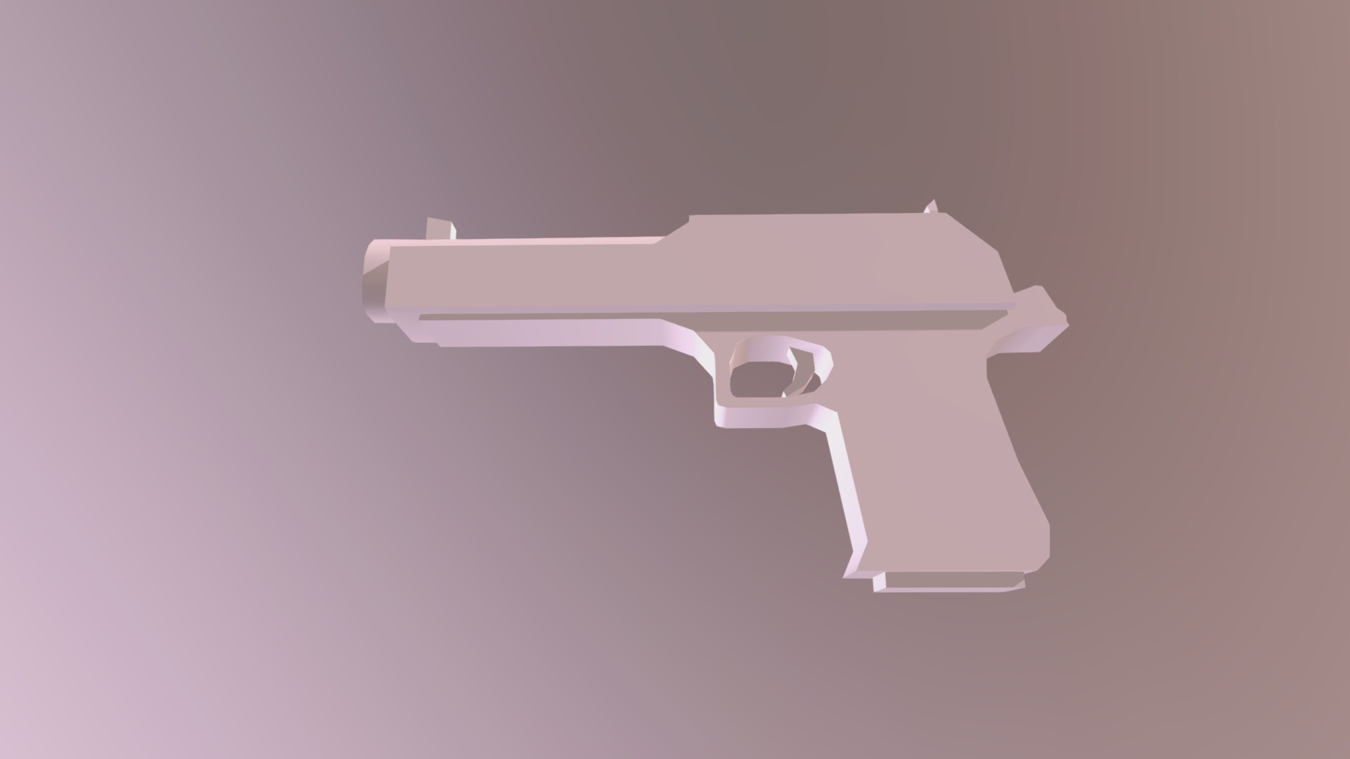Gun - 3D model by Michiel (@40fy) [4536af7] - Sketchfab