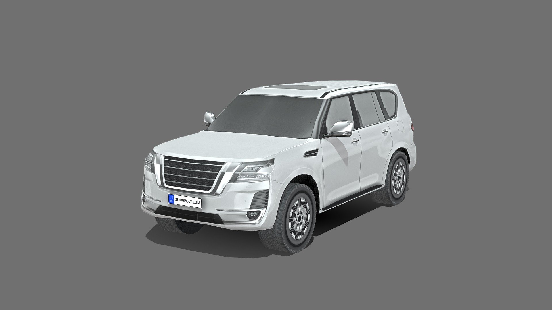 Nissan Patrol 2020 - Buy Royalty Free 3D model by slowpoly [453748d ...