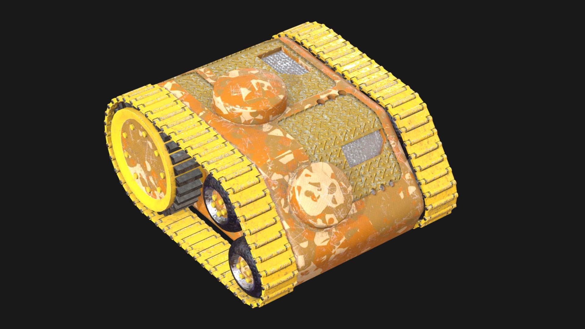 Tank #2 - 3D model by benlemoine [453755d] - Sketchfab