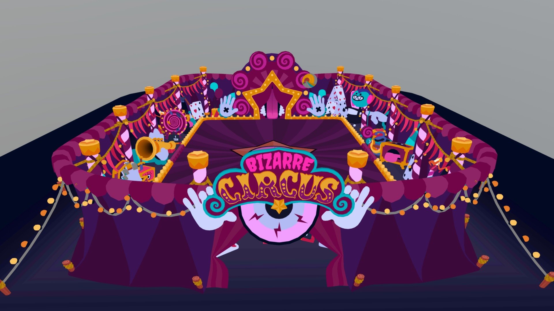 Bizzare Circus Environment - Download Free 3D model by pyeerz [45383cc ...
