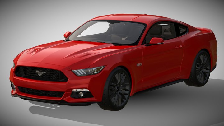 Mustang 3D models - Sketchfab