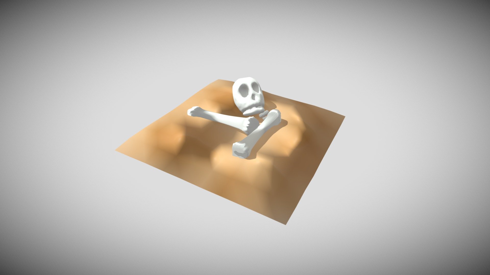 Skeleton In Sand - Download Free 3D model by MamickaBeeGames [4539503 ...