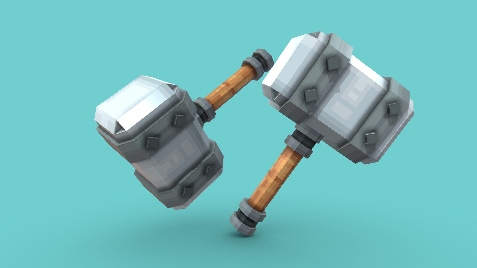 Heavy Hammer | Roblox Skywars - 3D model by Nitsan [4539d9c] - Sketchfab