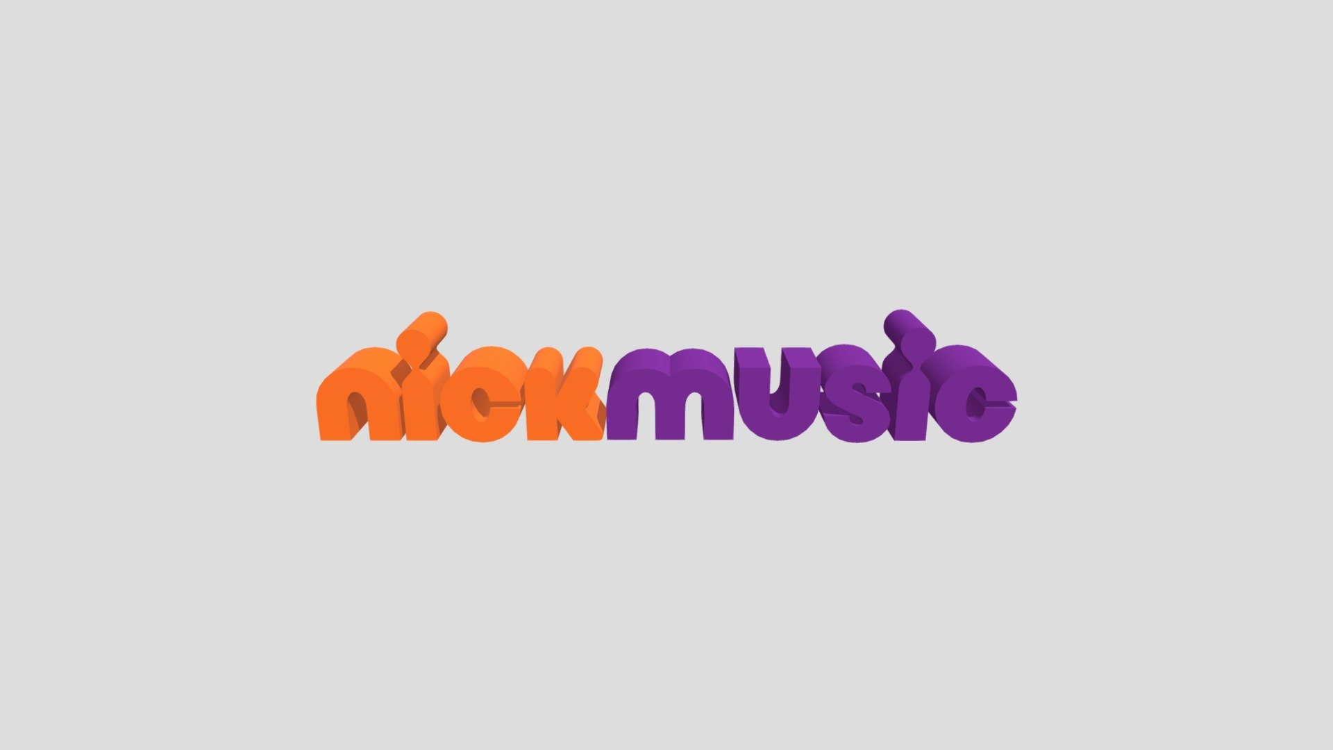 NickMusic [brand logo] (2017-Present) - Download Free 3D model by ...