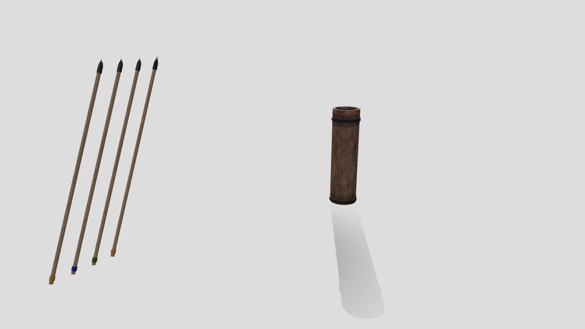 KCDF-투호(Tuho) - Download Free 3D model by Korea Craft & Design ...