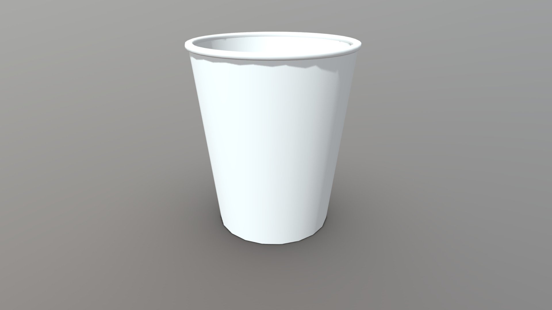 Simple Paper Cup - Download Free 3D model by GlowKitty [453b494 ...