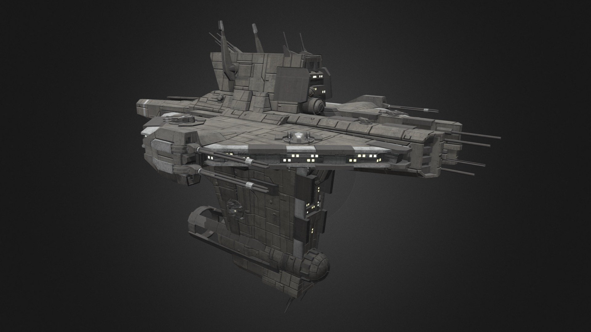 Vengeance Frigate Allan Seckora - Buy Royalty Free 3D model by Agent ...