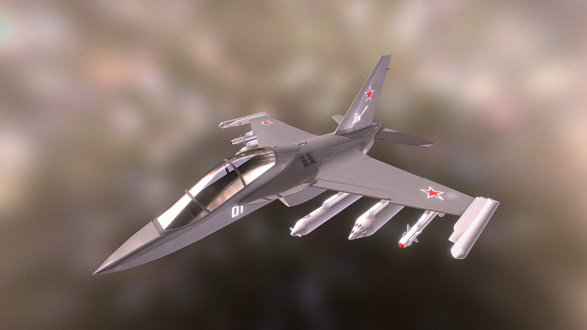 Jet Fighter - 3D model by T-FLEX CAD ST (Free) (@tflexcad) [453c982 ...