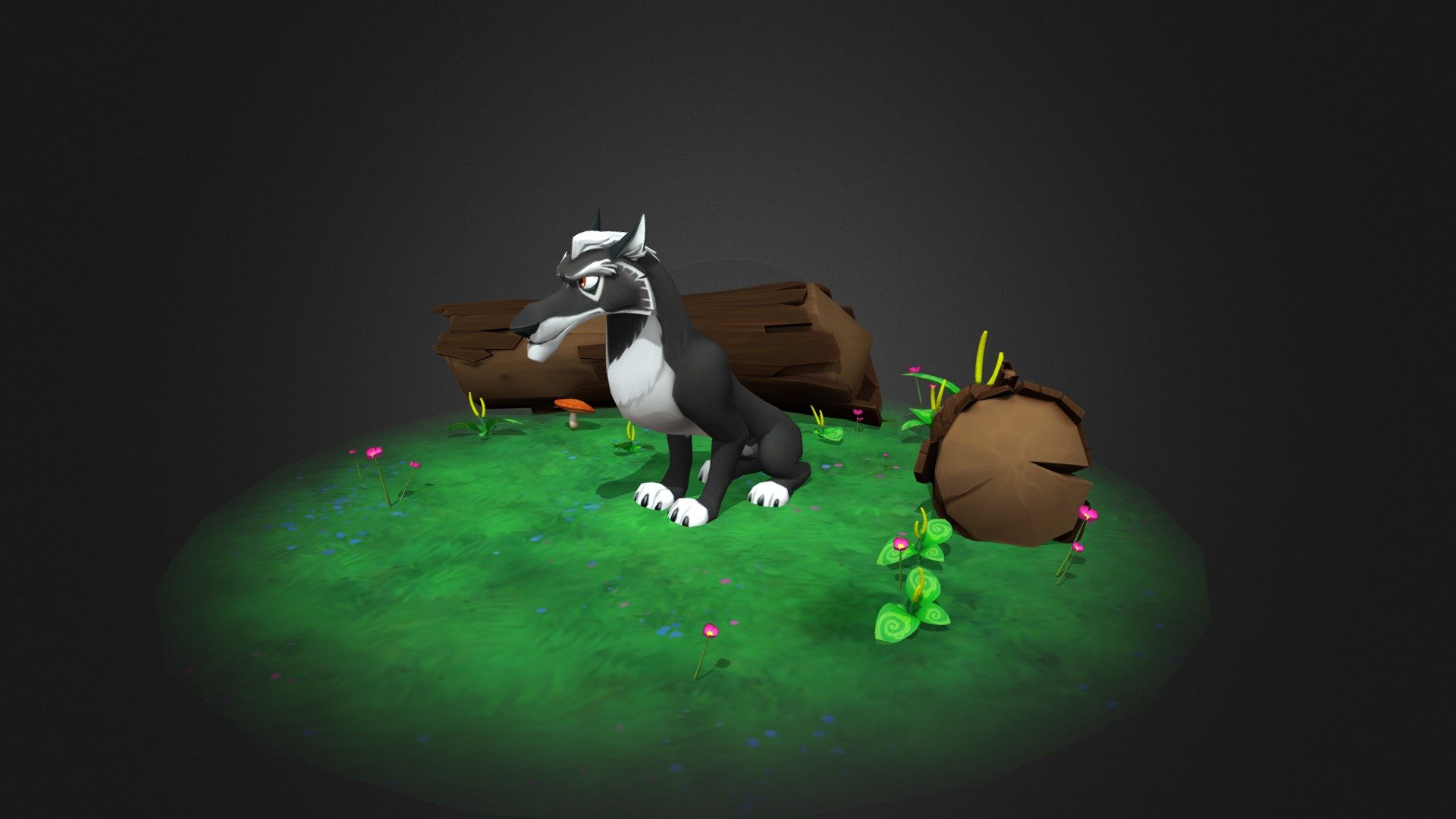Wolves animated pack - Buy Royalty Free 3D model by TheGameAssets ...