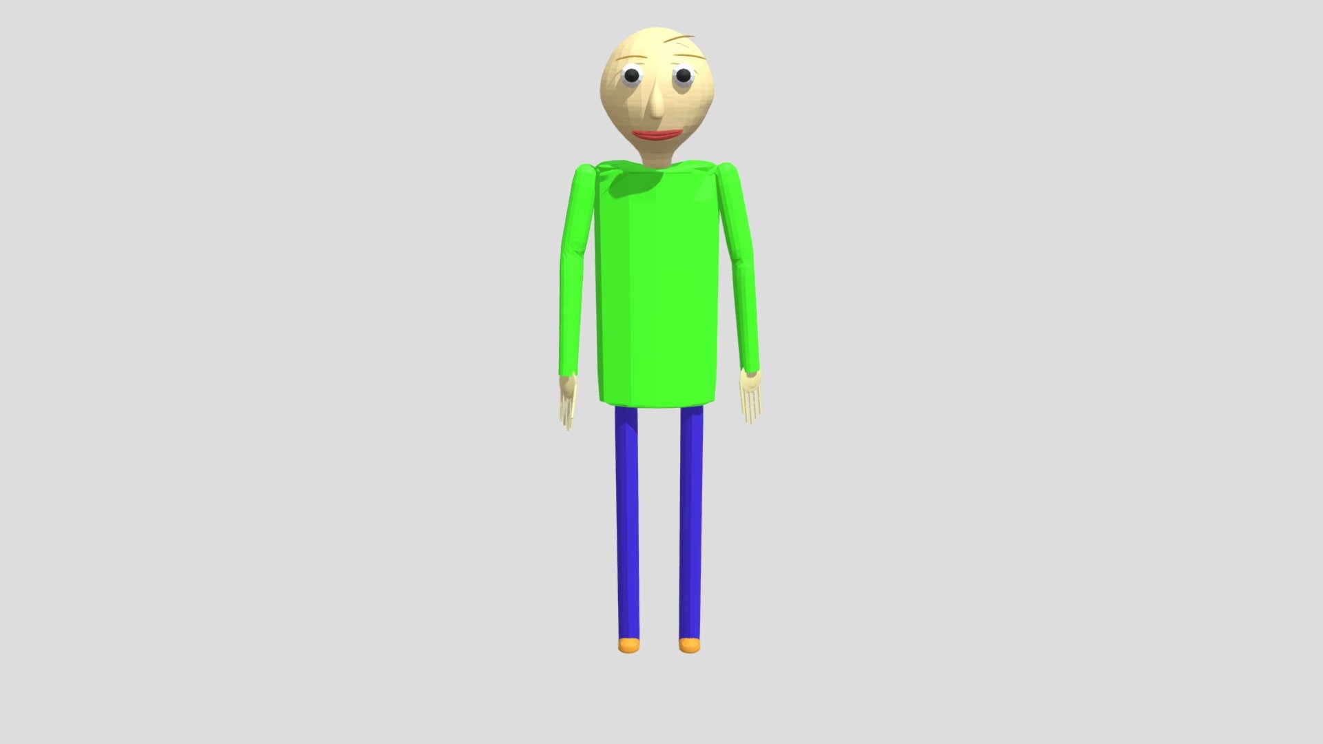 Angrygal baldi 3ds file format - Download Free 3D model by Baldi And ...