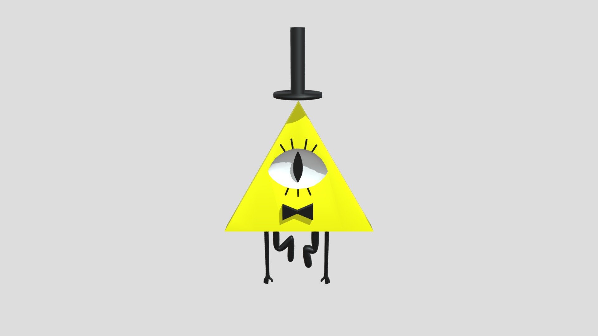 Bill cipher - 3D model by Alxrl [453dcfa] - Sketchfab
