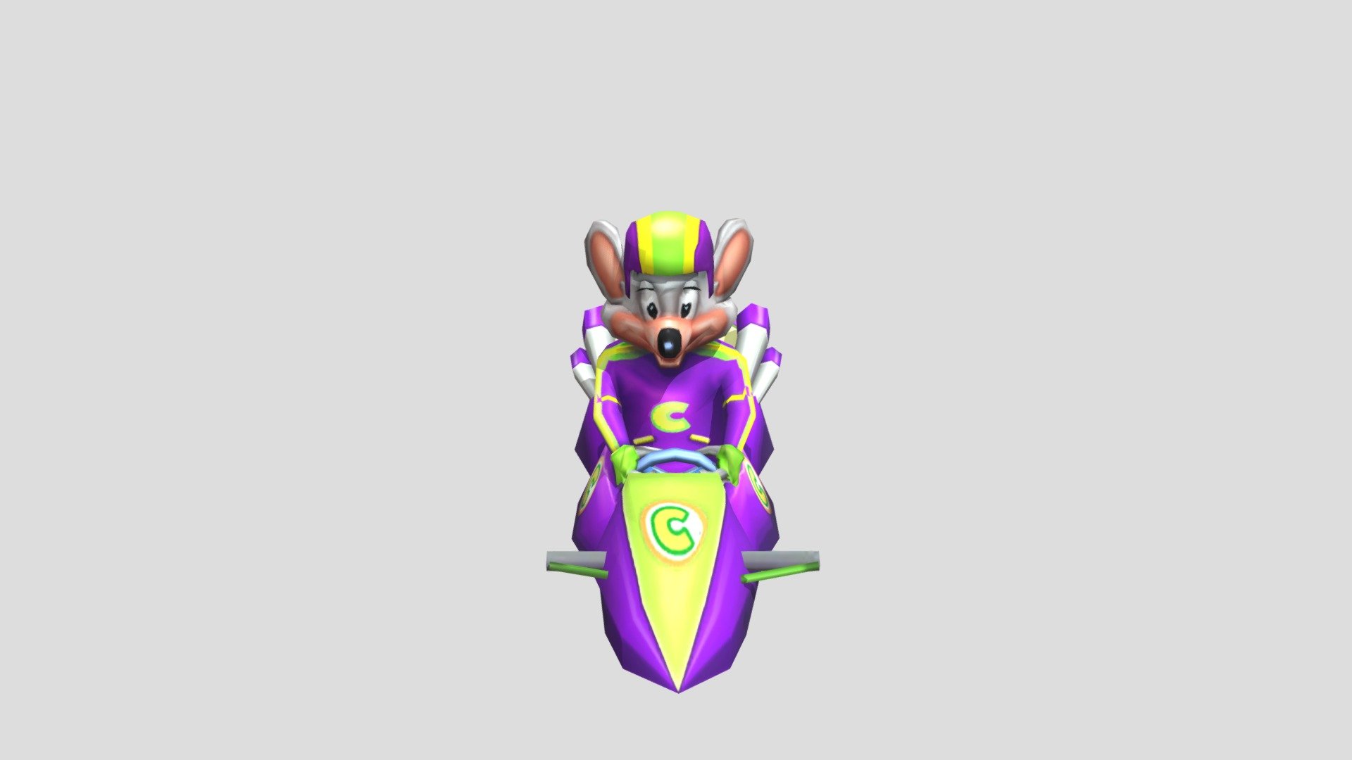 Wii - Chuck E Cheeses Sports Games - Chuck Kart - Download Free 3D ...