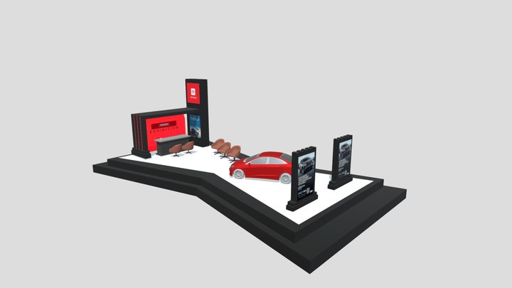 Booth 3D models - Sketchfab
