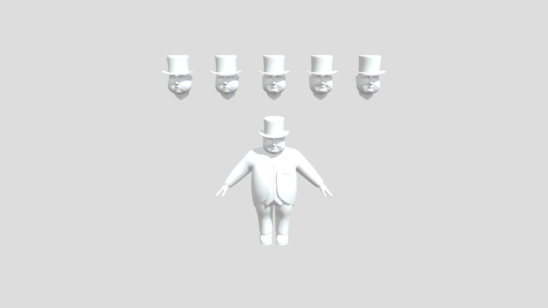 Fat Controller - 3D model by geoffreythepurpleengine (@geoffreytrain14 ...