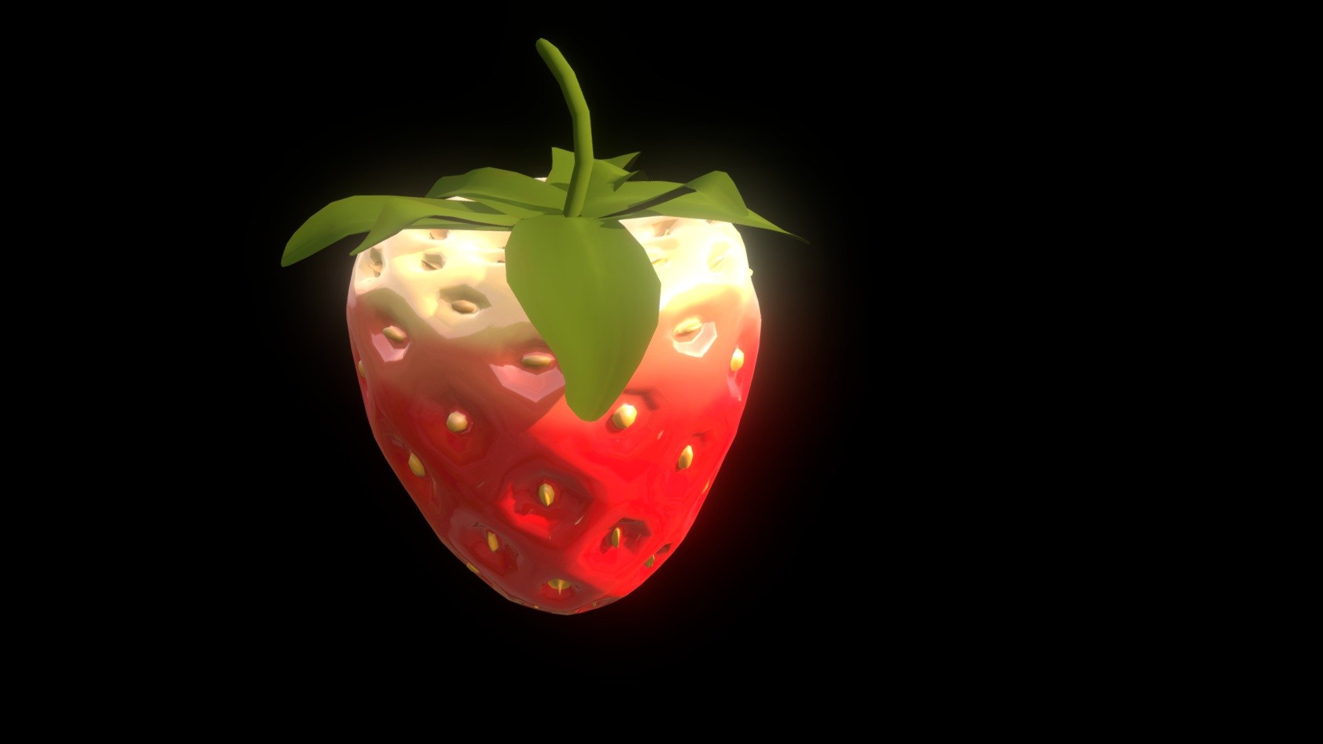 strawberry - Download Free 3D model by marta.te [453fd41] - Sketchfab