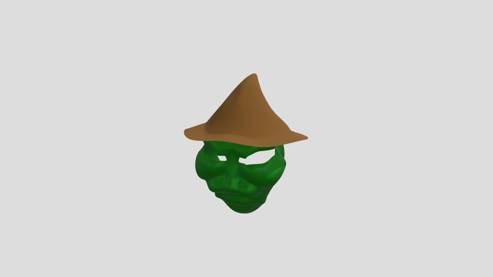 Mascara del Trauco / Trauco Mask - Download Free 3D model by esteban40 ...