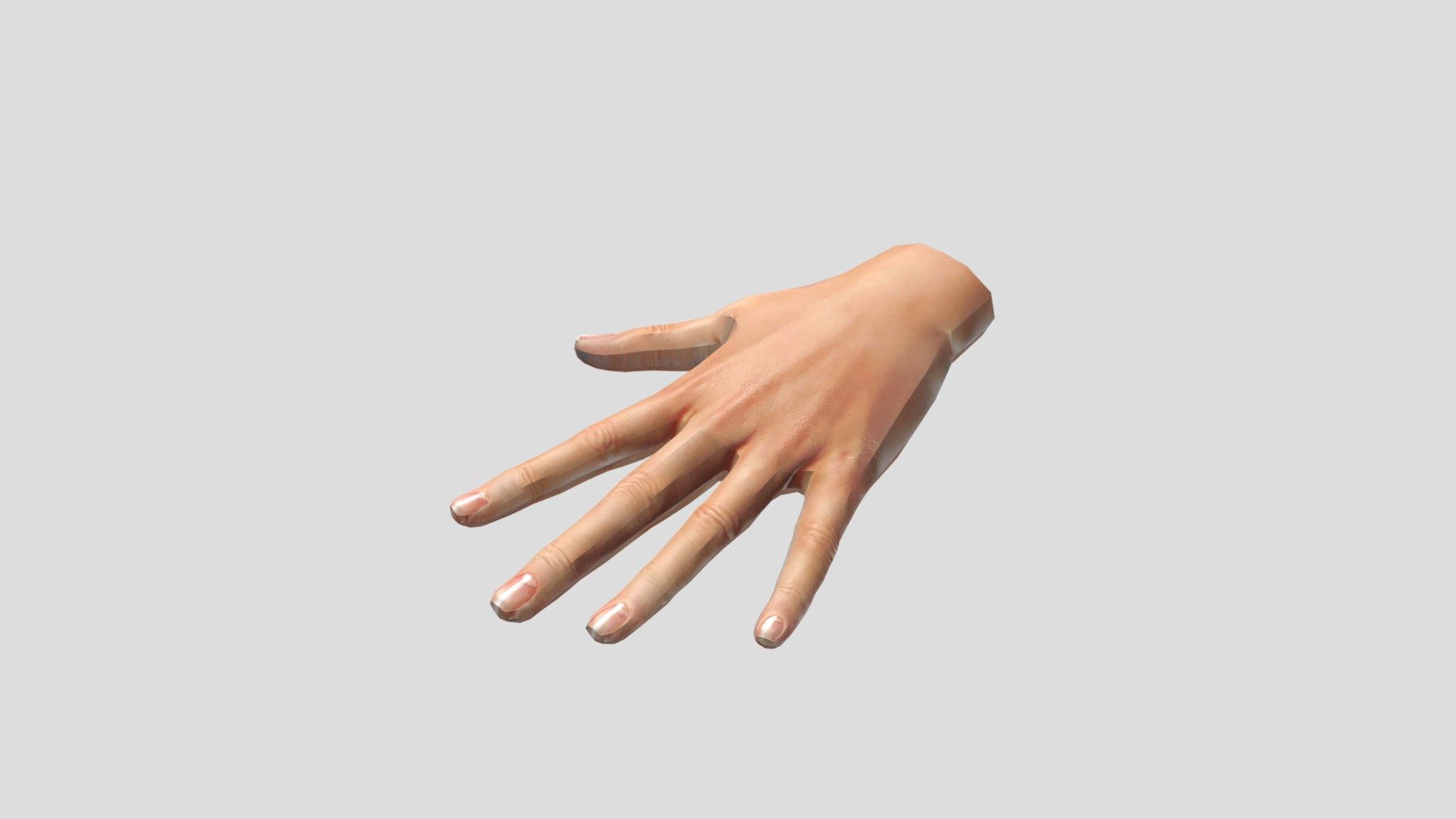 Hand LowPoly - 3D model by DuongNganAnh [4545b97] - Sketchfab