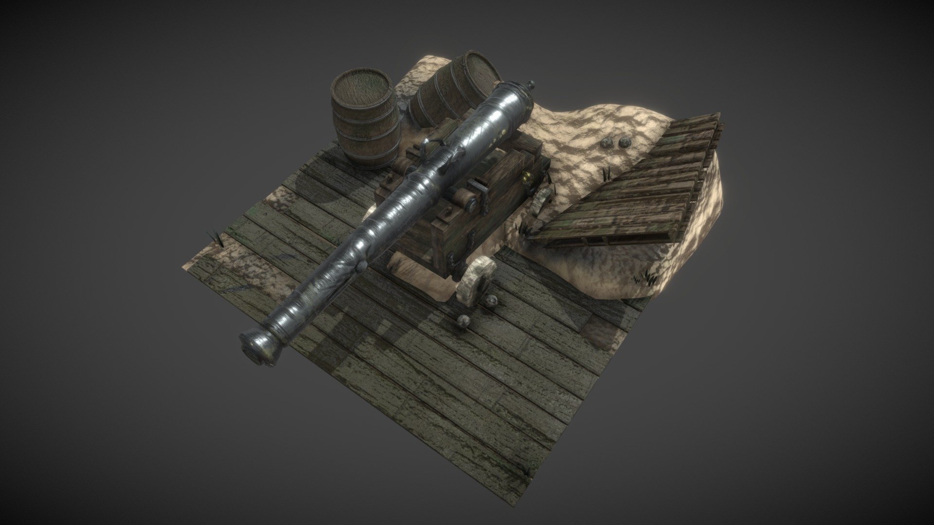 Cannon Environment Textures Revised - 3D model by heatherparrett ...
