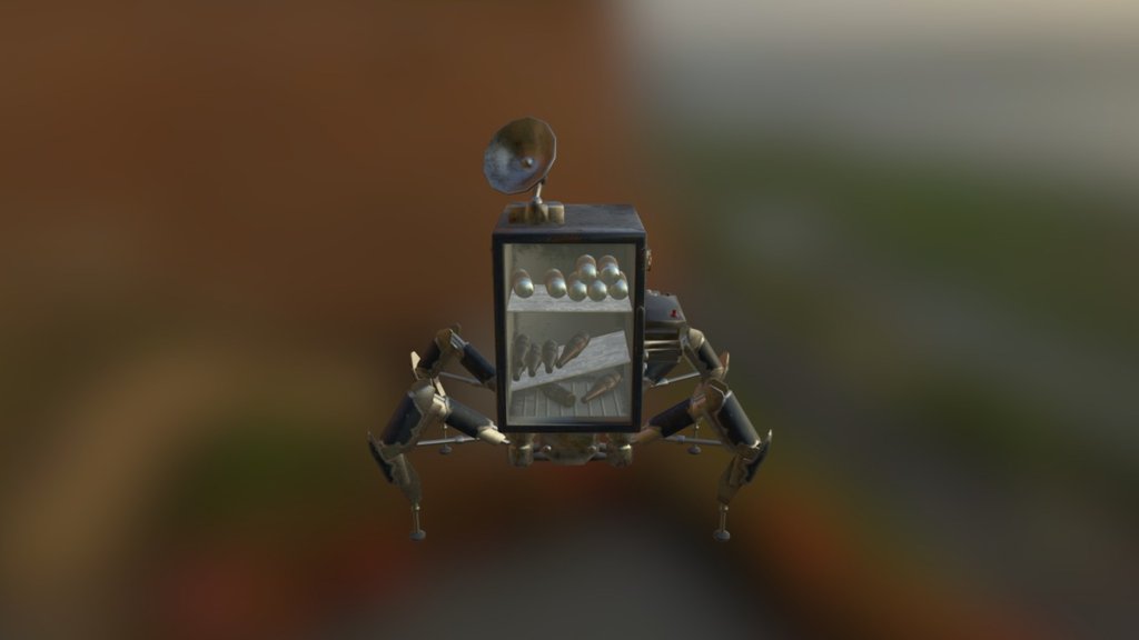 fridge bot texture final - 3D model by GavinSeager [454725a] - Sketchfab