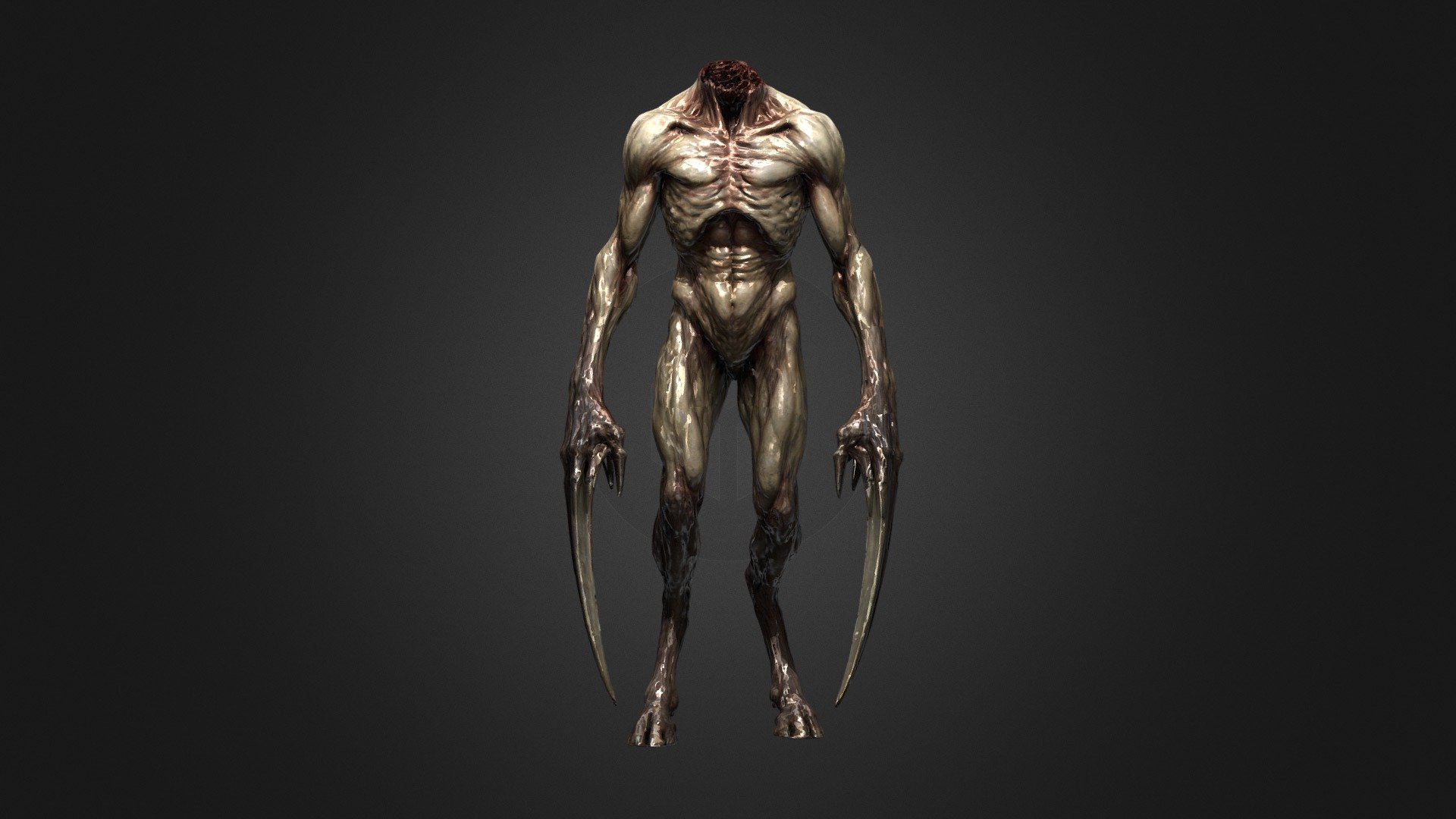 Headless Horror Creature – Free 3D Model - Download Free 3D model by ...