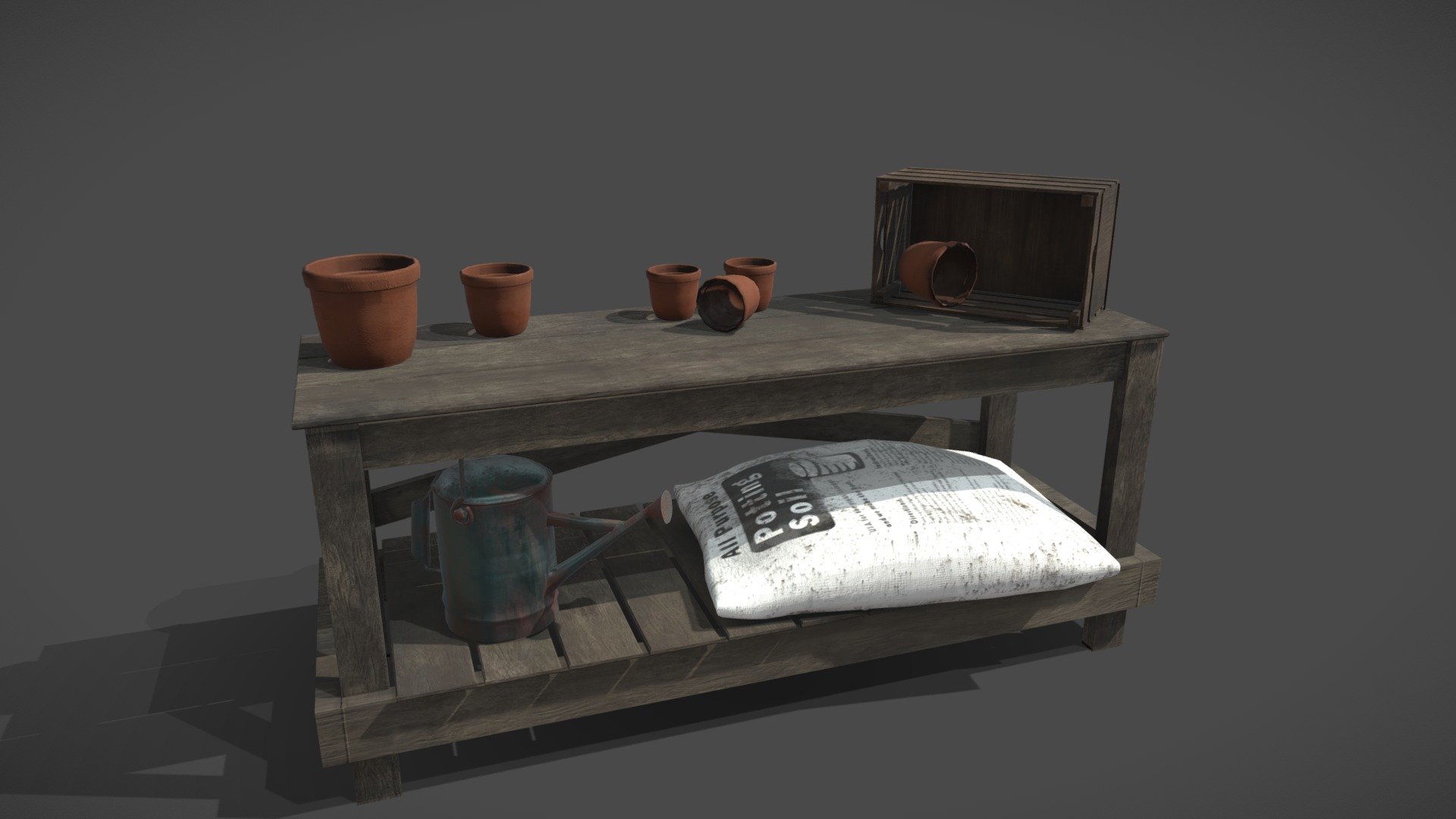 Garden Table - 3D model by aw102399 [45487c2] - Sketchfab