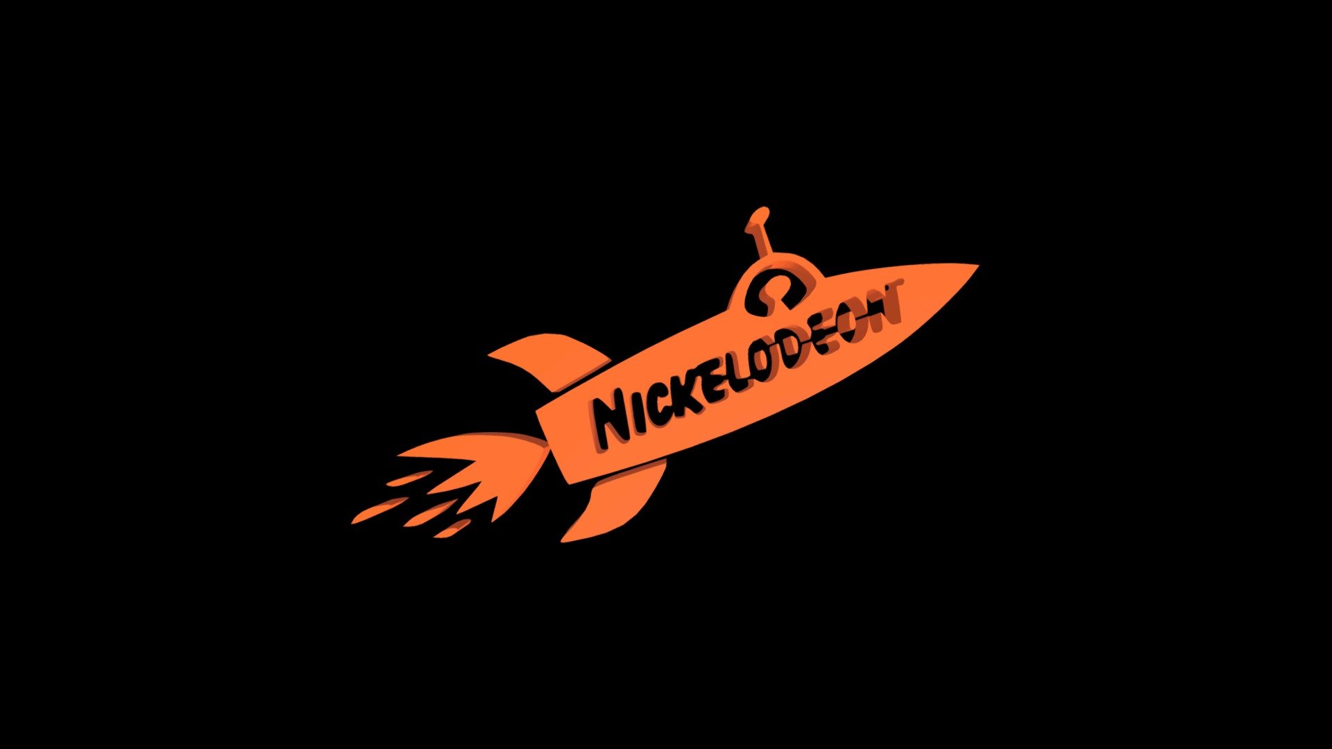 nickelodeon_logo___rocket_3_by_nicholasjudy123_d - 3D model by ...