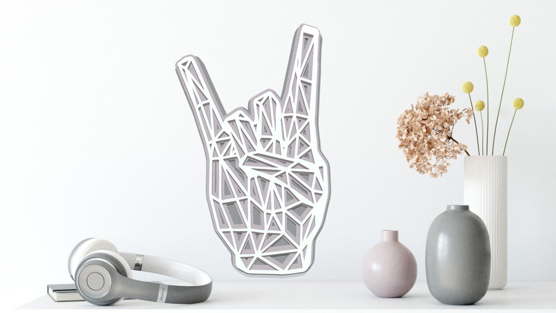 Rock sign layered by Sofs - Buy Royalty Free 3D model by Sofsdesigns ...