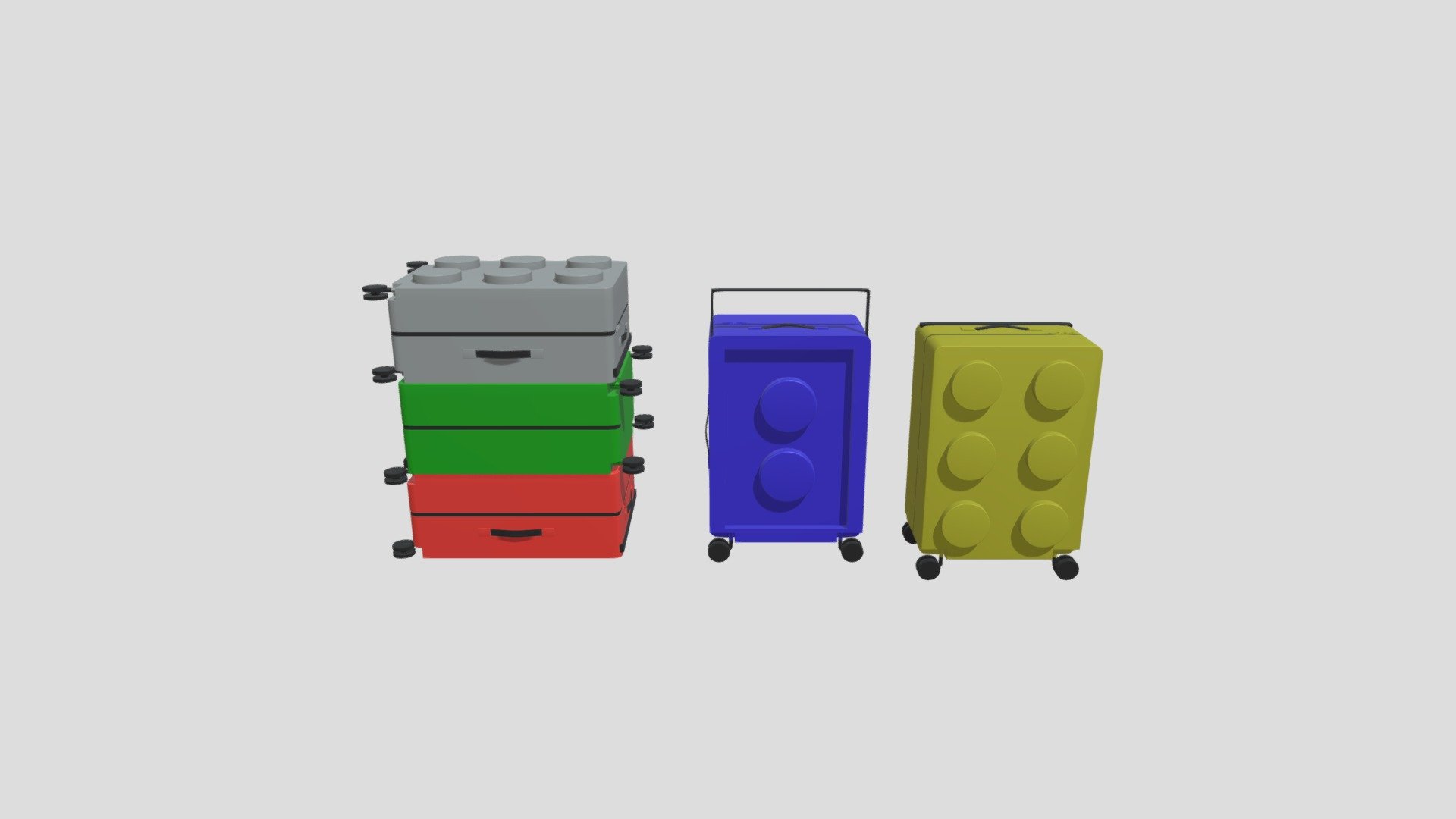 suitcase - Download Free 3D model by prostoi1997 [454c462] - Sketchfab