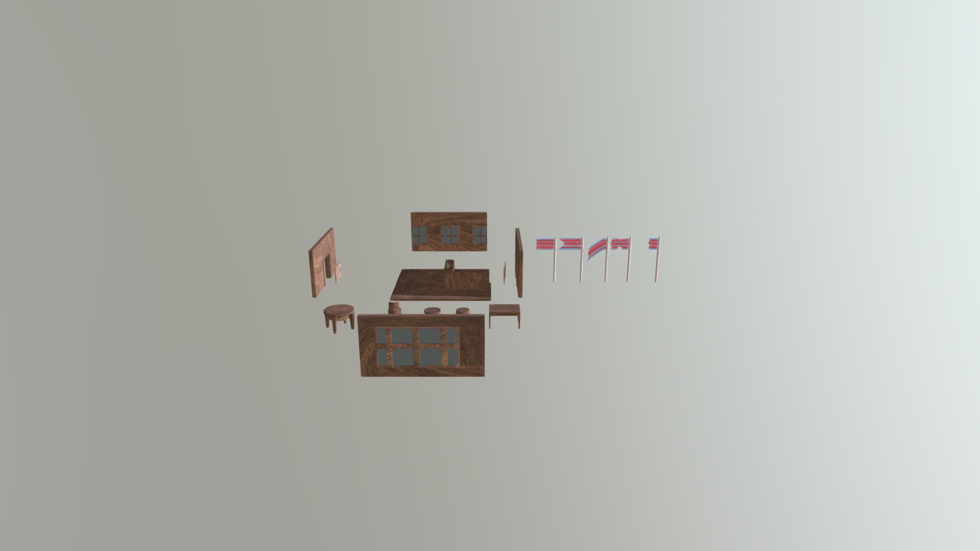 Modular Props Scene - 3D model by gcross [454d600] - Sketchfab