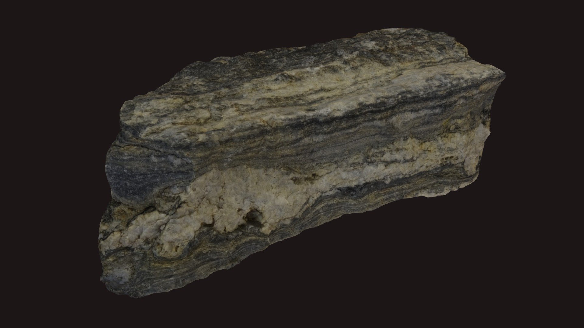 Metamorphic rock sample - Download Free 3D model by Miguel Cueva ...