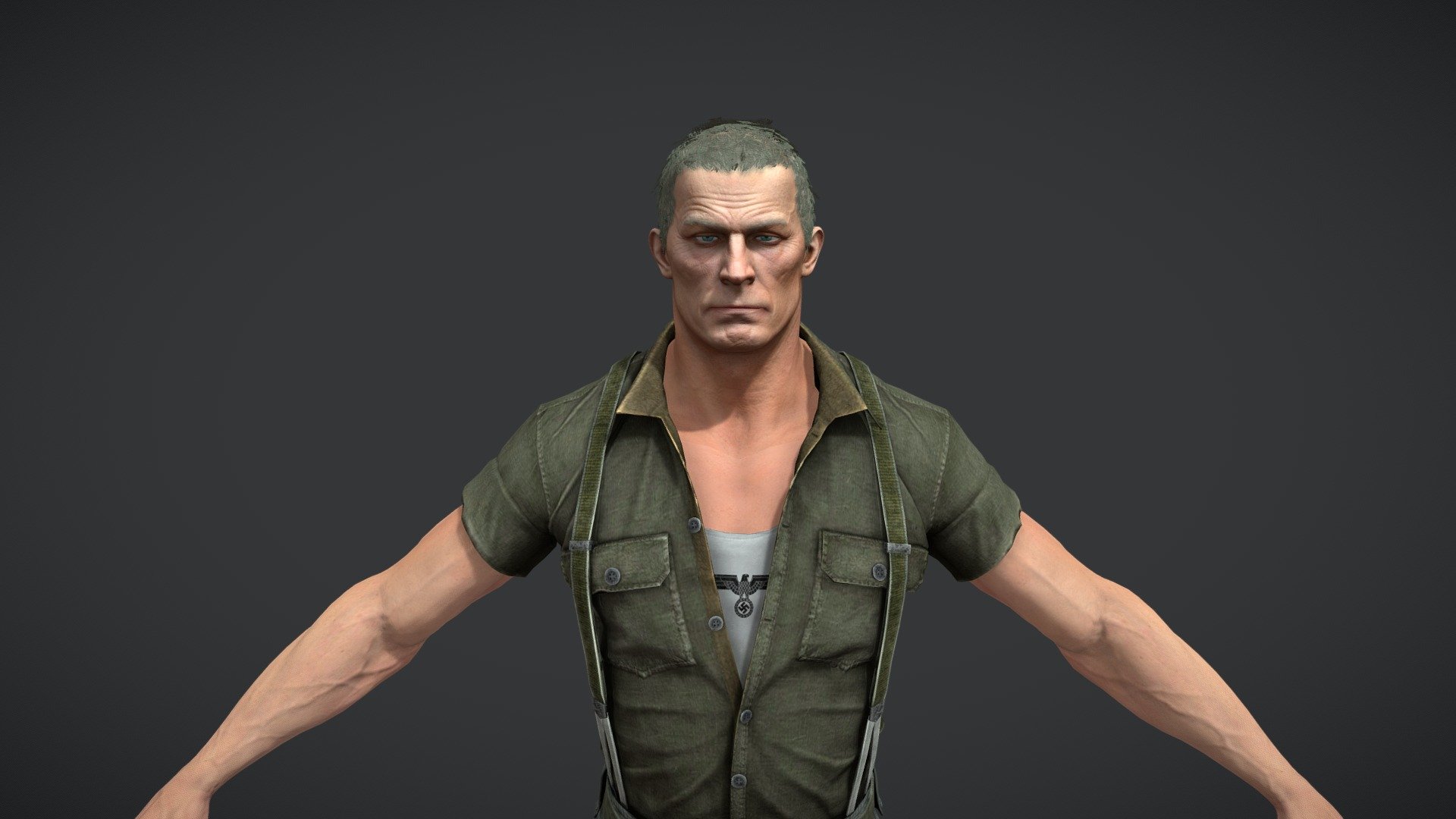 Rudi Jäger - Wolfenstein: The Old Blood - Download Free 3D model by ...