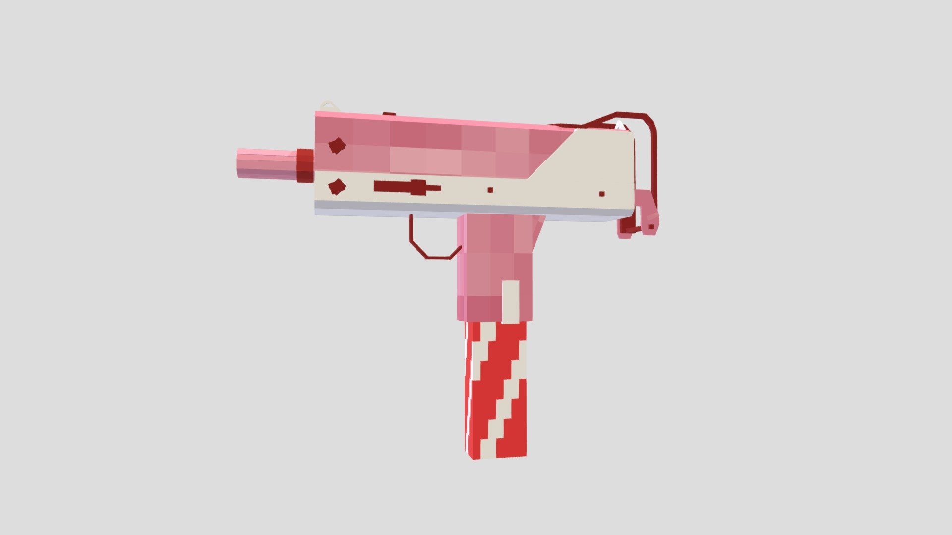 MAC-10 christmas - 3D model by Clax01 [455068e] - Sketchfab