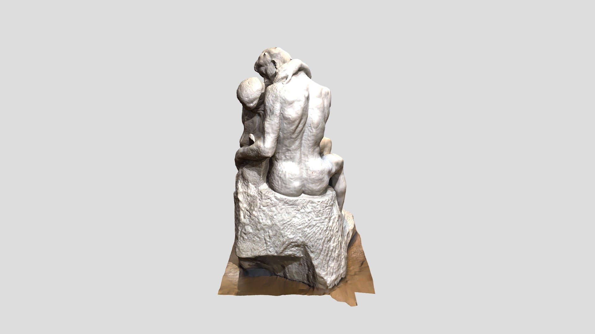 Le Baiser _ Rodin - Download Free 3D model by Leam (@leamlld) [4550d26 ...