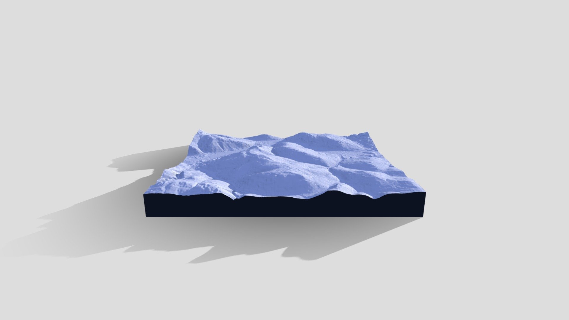 Wells Sample Tile - 3D model by Tactile Terrain (@Tactile-Terrain ...