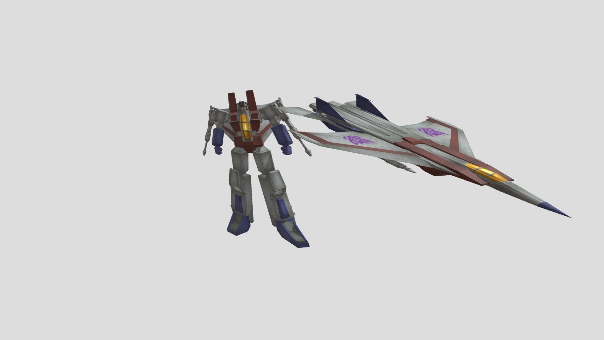 Transformers Call Of The Future Starscream - Download Free 3D model by ...